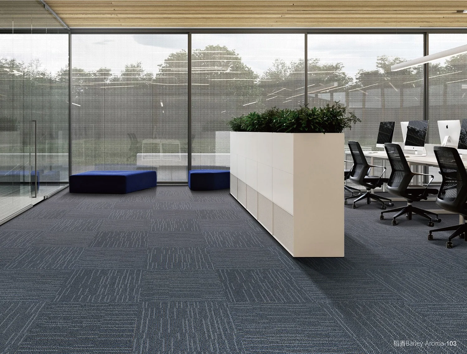 Nylon Carpet Tile For Modern Office Meeting Room Conference Space ...
