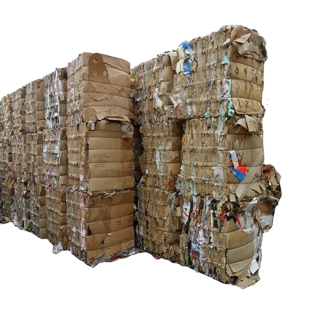 OCC 100% Recycled Cardboard Onp/Oinp Waste Paper Scraps for Recycling ...