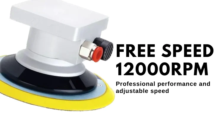 Pneumatic Tools 12000 R.P.M. 5" Inch 6"inch Robotic Sander for Robotic ...