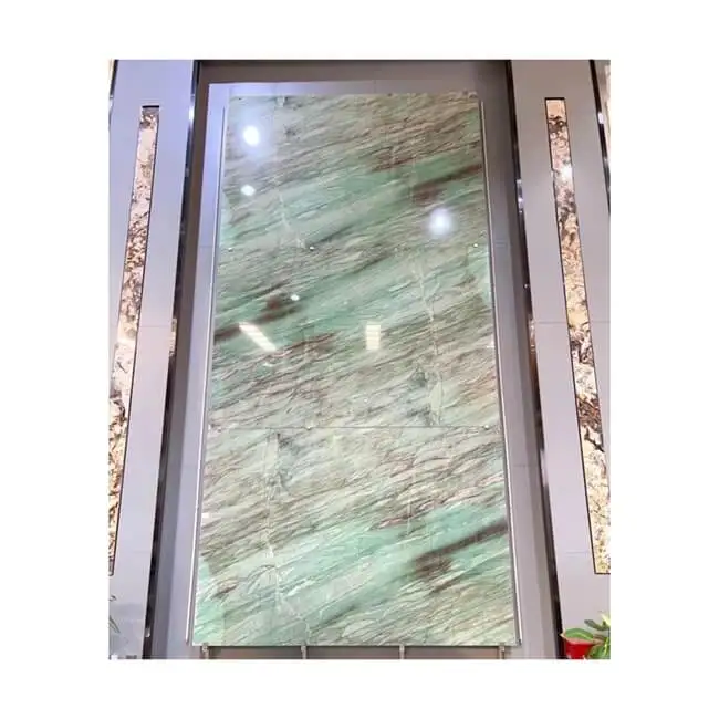 Brazilian Botanic Wave Green Quartzite Slabs - Buy Green Quartzite Slab ...