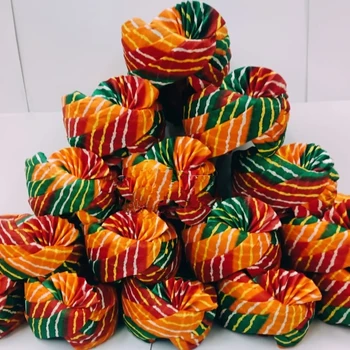 Colorful Indian Rajasthani Traditional Popular Wedding Safa Men Cotton ...