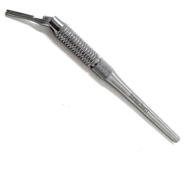 Deluxe 7-position Adjustable Round Scalpel Handle #5,Surgical Stainless ...