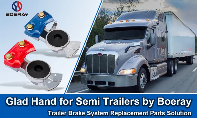 Aluminum Emergency Gladhand - Universal Air Hose Coupling