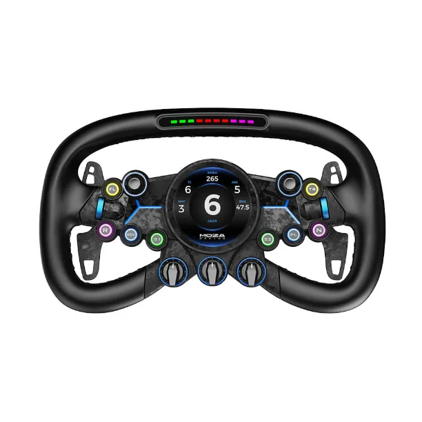 MOZA Vision GS Wheel Formula steering wheel F1 24 racing simulator game ...