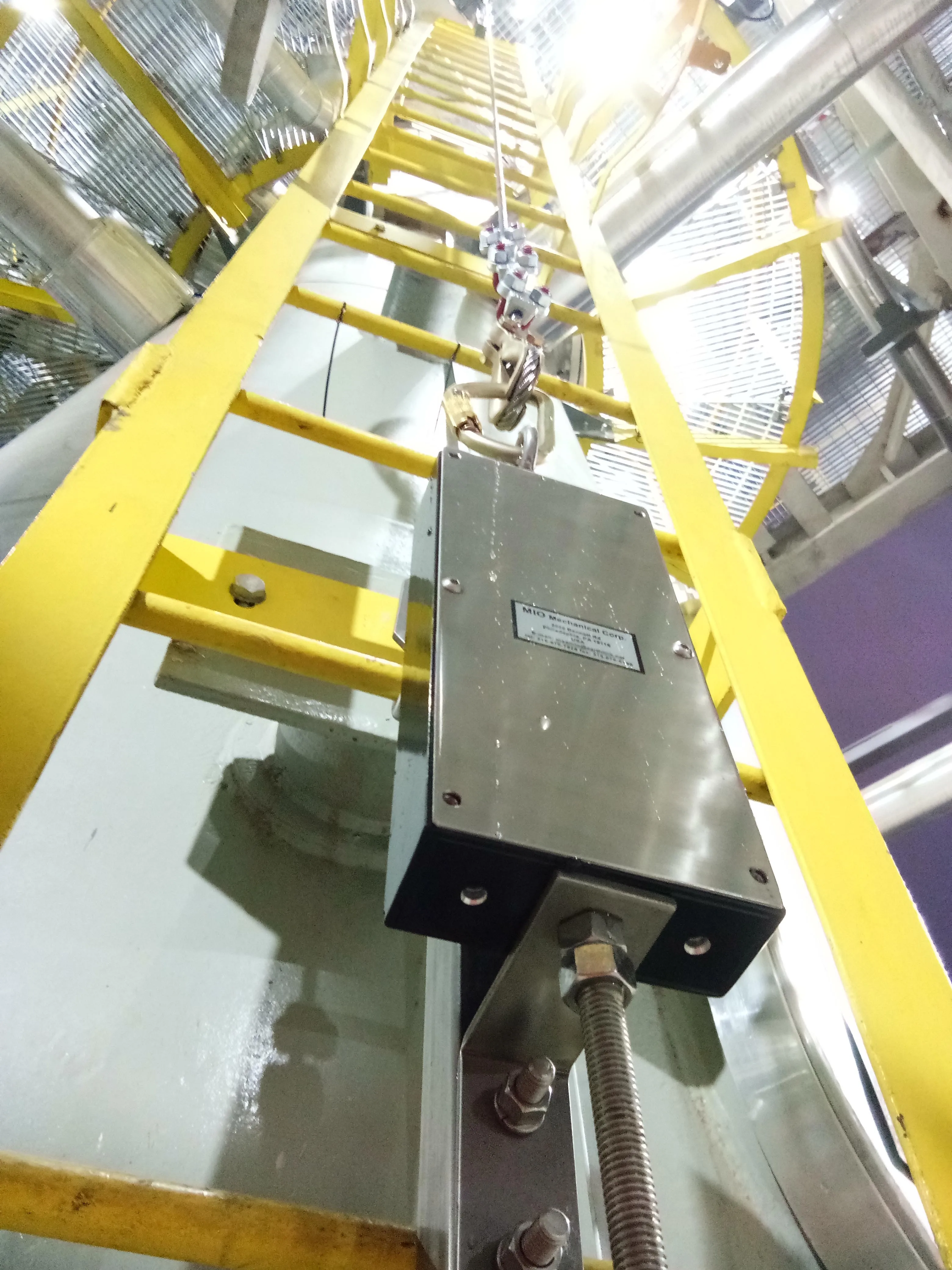 Vertical Lifeline System Ladder Fall Protection Fall Arrest Lifelines ...