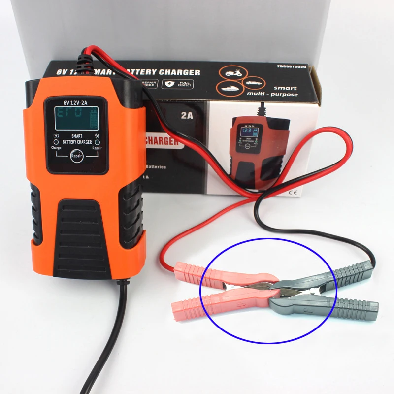 2-amp Smart Charger - Trickle Charge & Desulfate Batteries