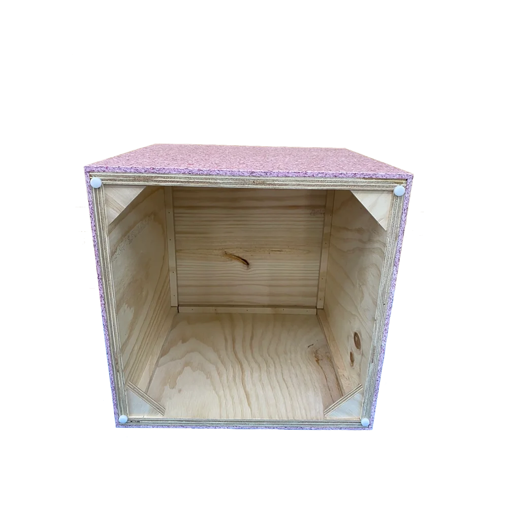 Factory Wholesale Wood Fabric Display Cube Retail Display Stand Plinth ...
