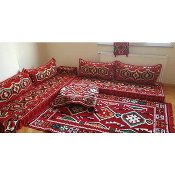 Double Ottoman Afghan Arabian Bar Nomad Yoruk Oriental Corner Sofa Set ...