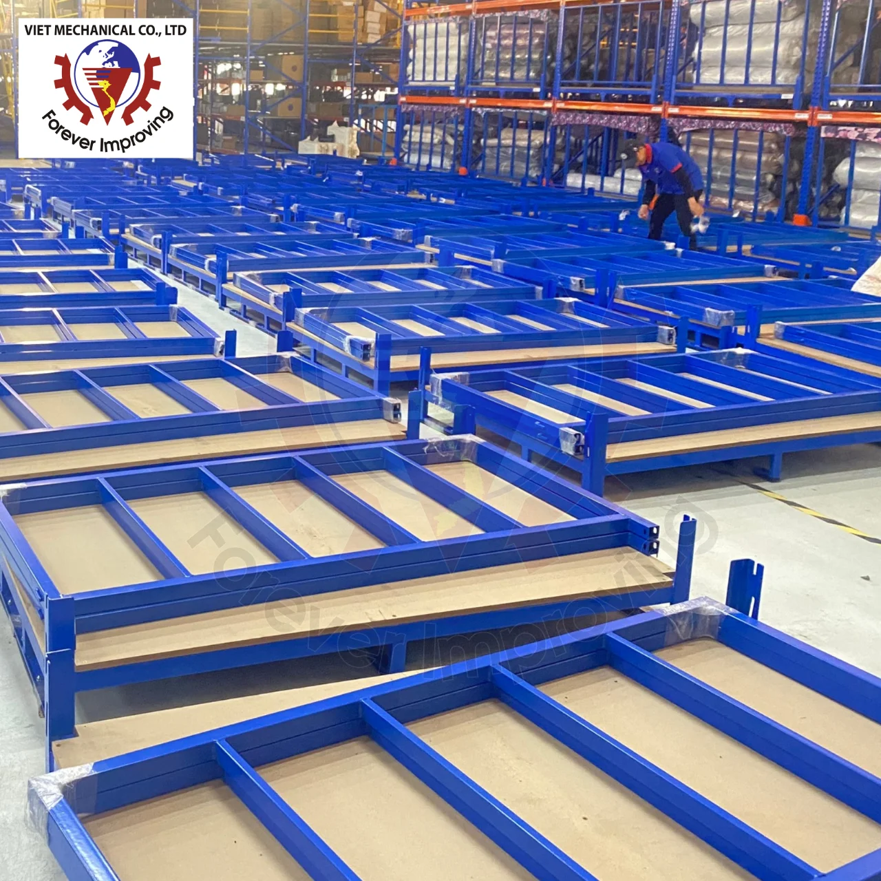 Vietnam Customize Cargo Storage Equipment - Stackable Pallets