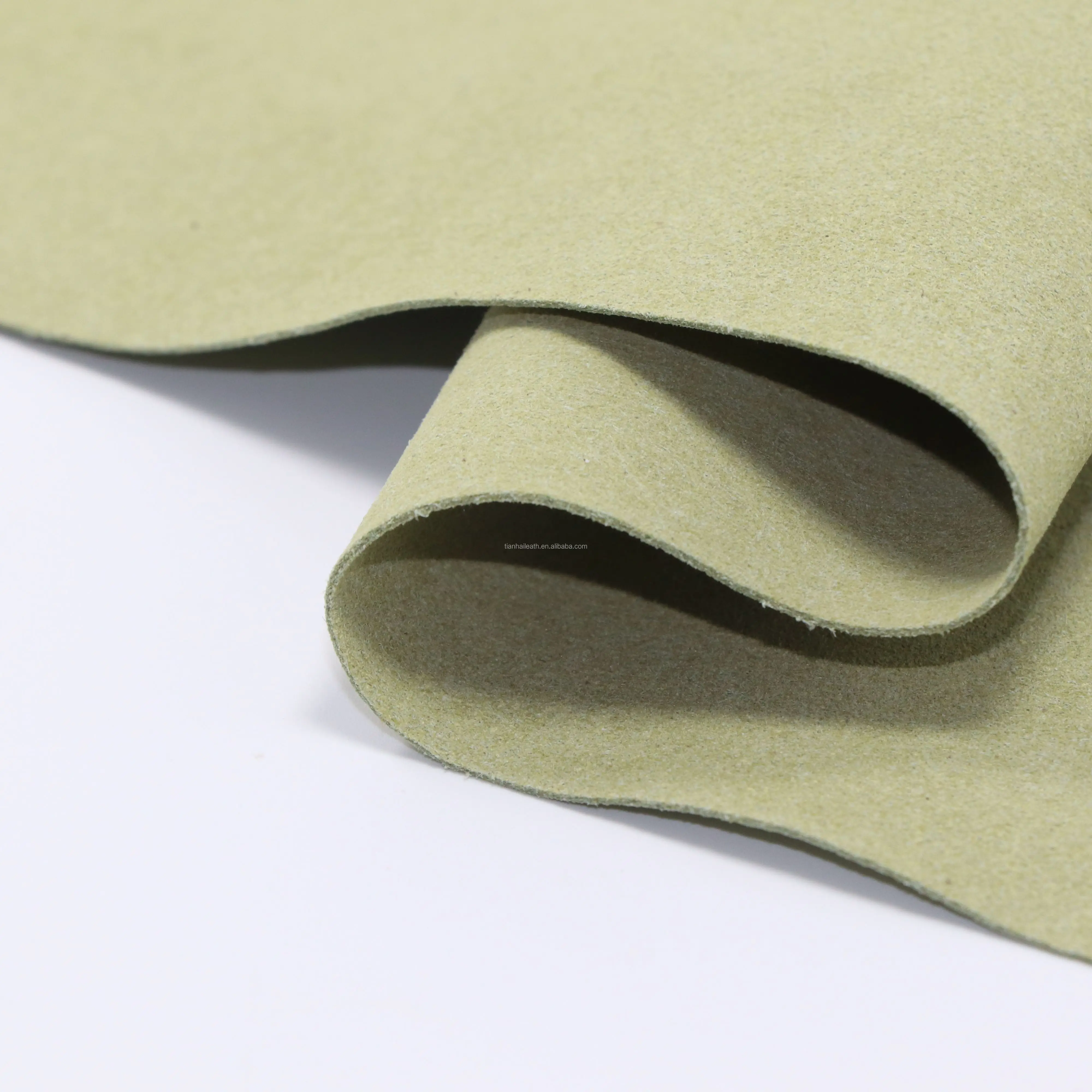 2023 Model Colorful Microfiber Suede Microfiber Suede Leather Mock ...