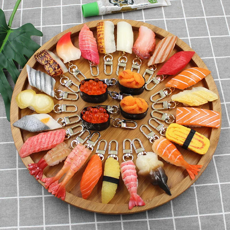 Food Keychains - Japanese Sushi & More, Wholesale Available