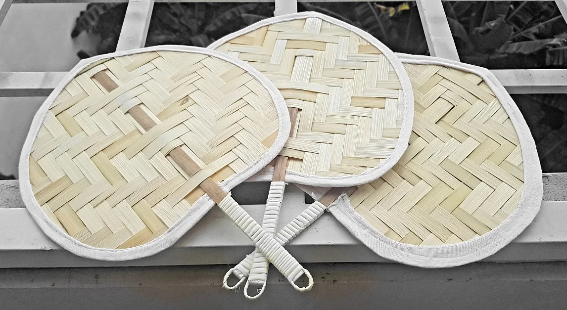 Traditional Seagrass Craft Natural Color Seagrass Raffia Fan Summer ...