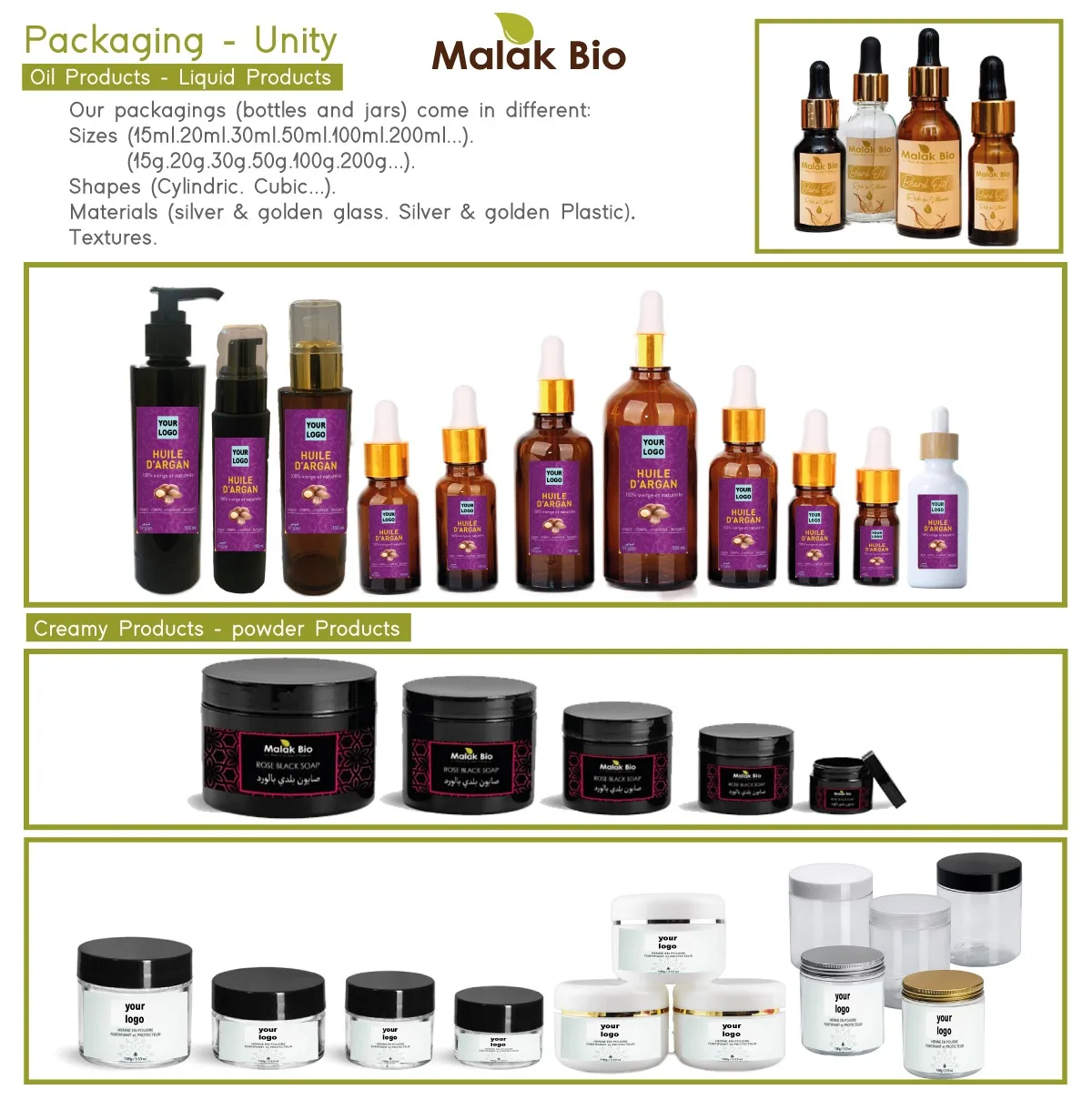 Malak Bio Bulk Argan Oil 100% From Morocco Pure Private Label - Buy ...