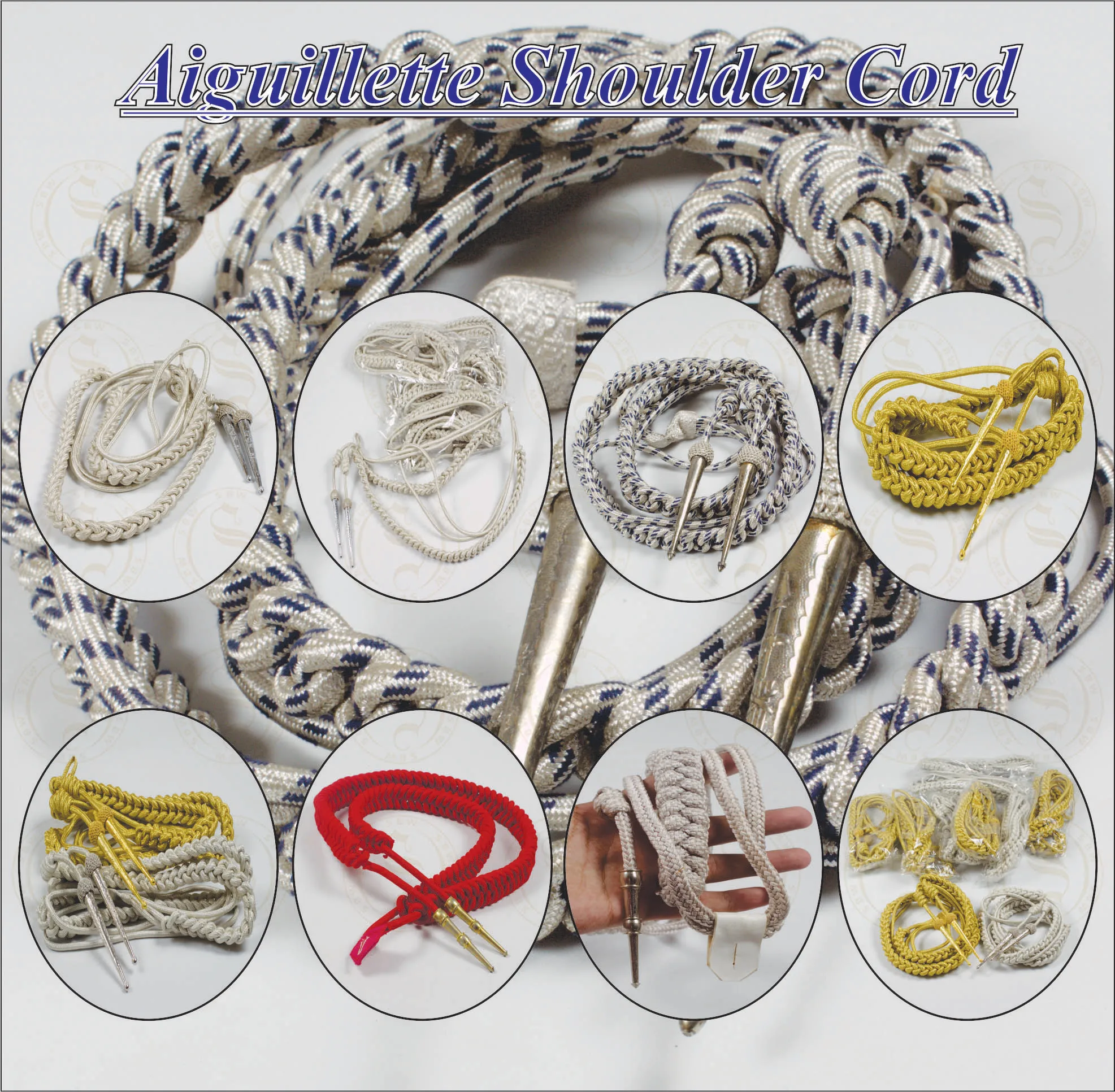 Wholesale Decorative Single Braid Shoulder Cord In Red Color ...