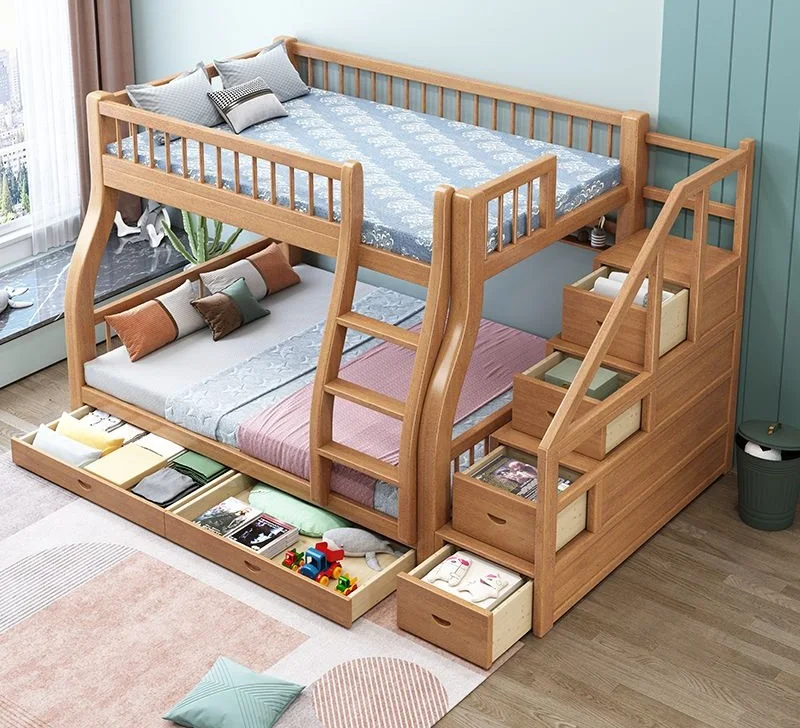 Vietnamese Wholesaler High Quality Kids Bed Frame Wooden Double Deck ...