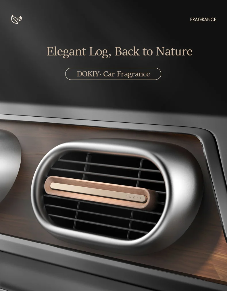 Luxury Car Fragrance Diffuser Vent Clip - Refilling Sticks