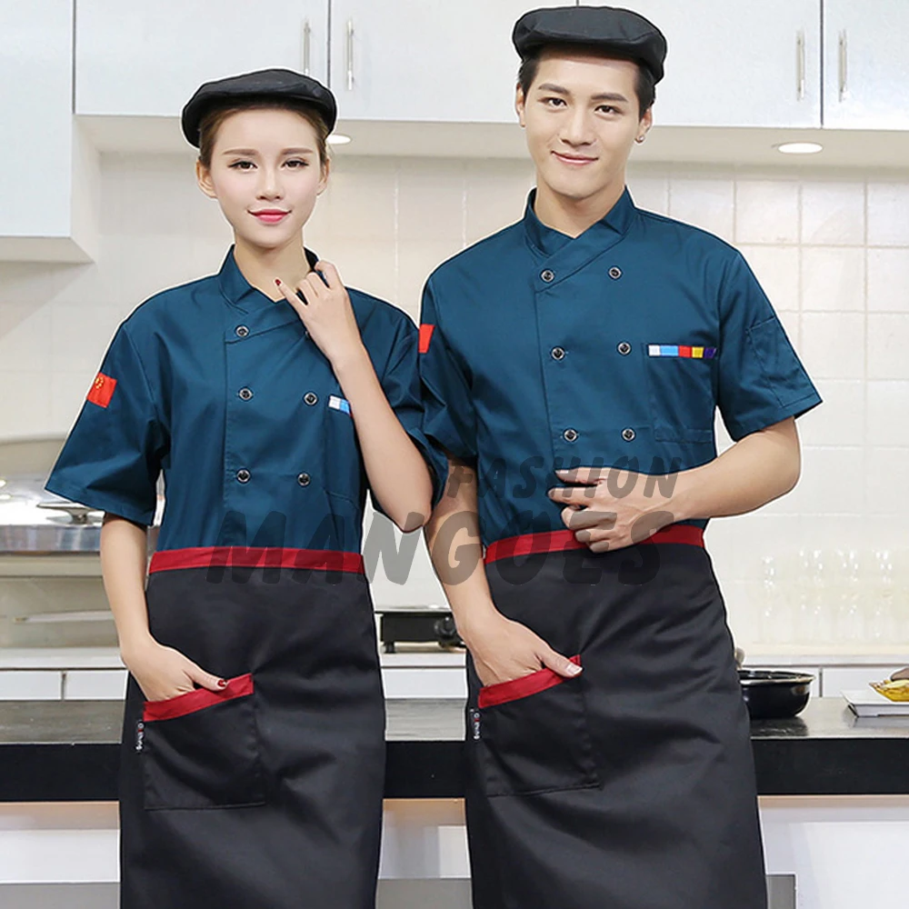 Nueva chaqueta de Chef al por mayor uniforme de Chef de Hotel ropa de ...