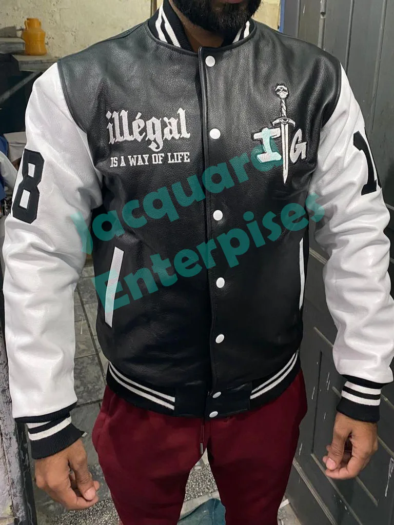 Custom Baseball Satin Jacket With Custom Embroidery And Chenille Logos ...