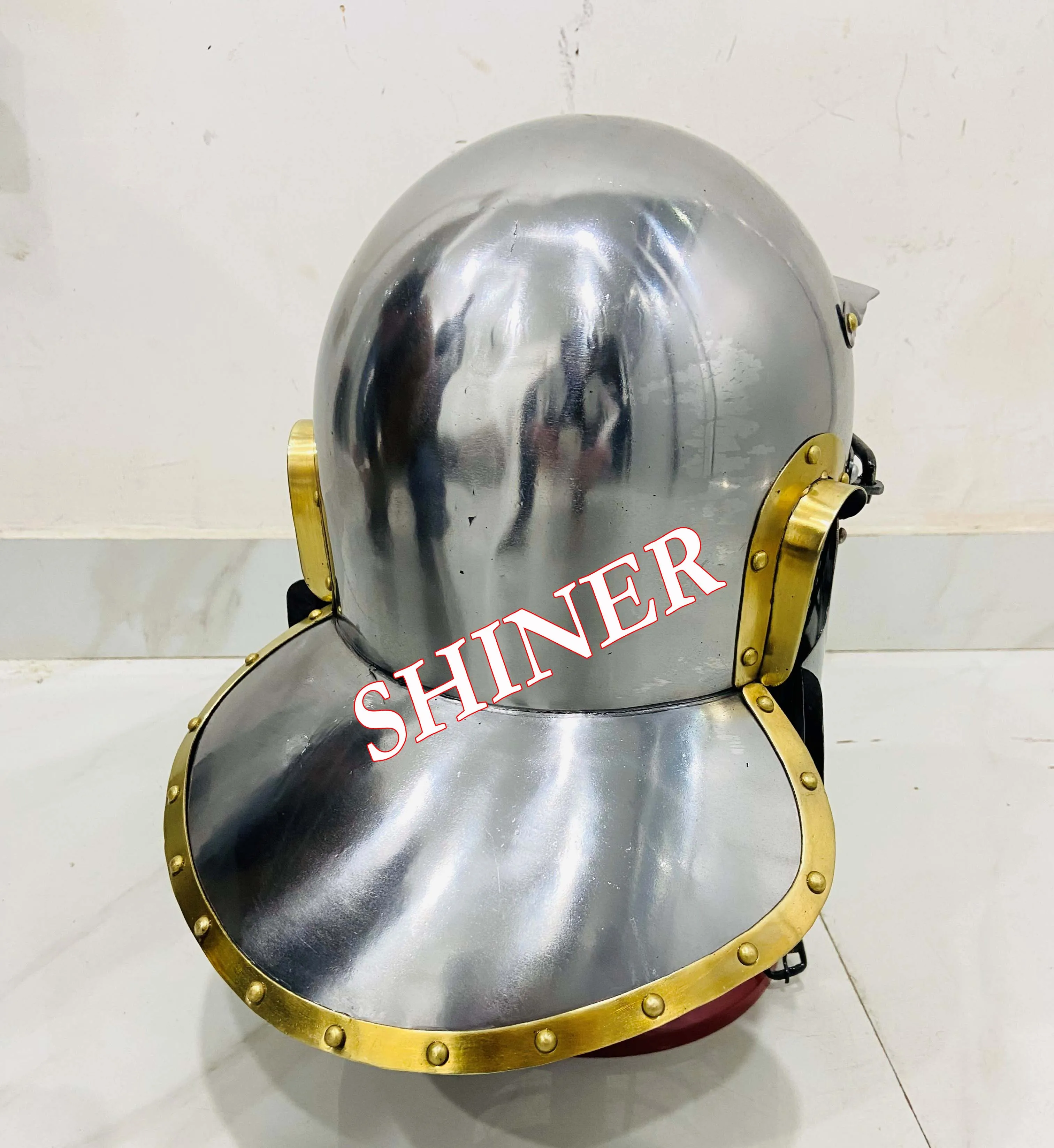 Medieval Warrior Roman Helmet Knight Centurion Armor Buhurt Helmet ...