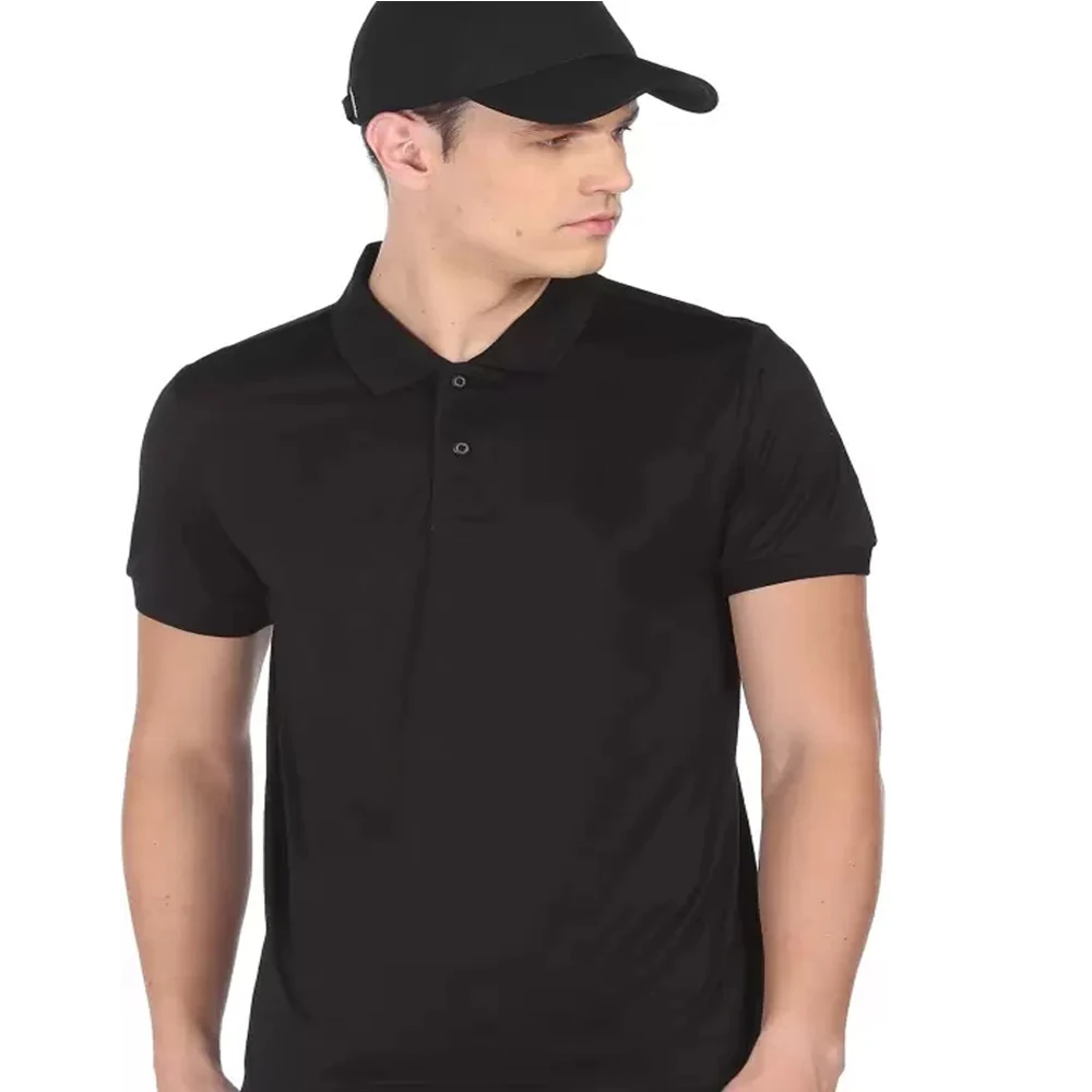 High Quality Polo Shirts For Men Black Color Summer Cotton Polo Shirts ...