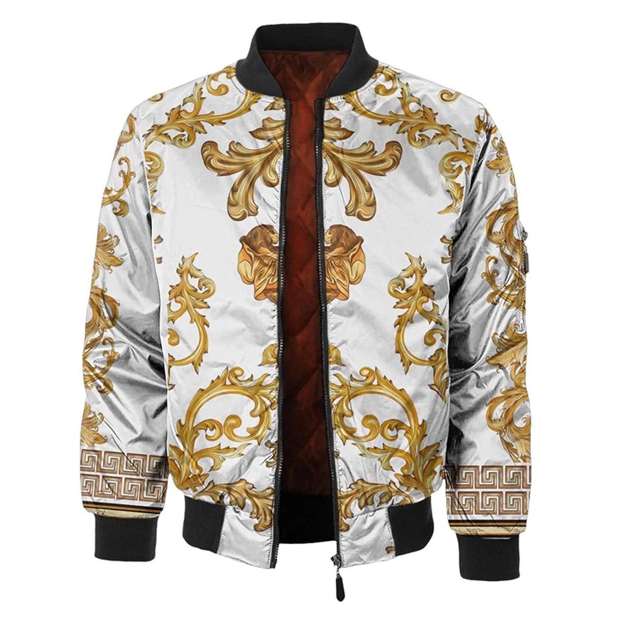 Full Sublimation Bomber Jacket Sublimation Printing Custom Sports ...