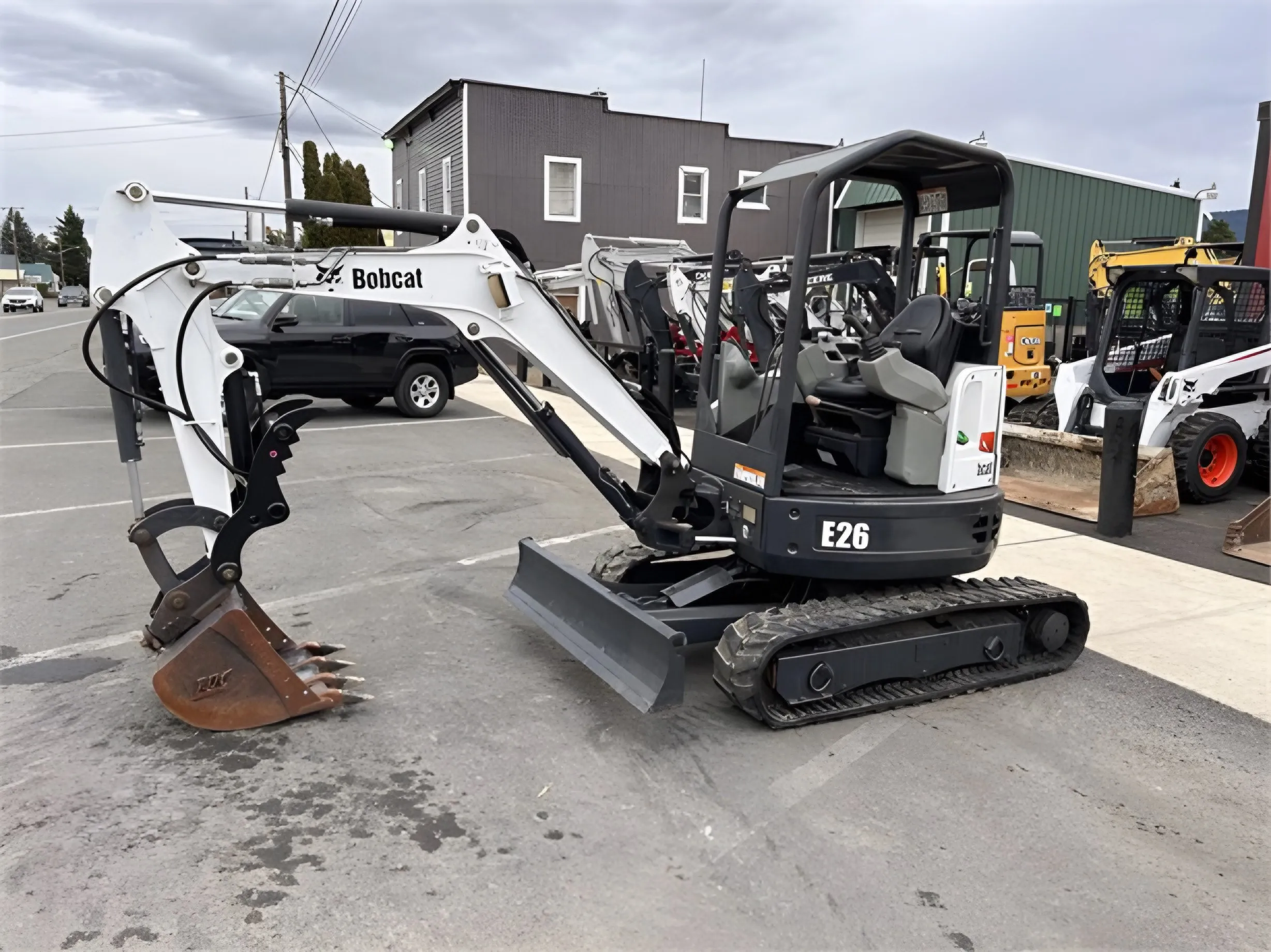 HOT SALE USED 2017 BOBCAT E26 EXCAVATOR GOOD QUALITY USED EXCAVATOR USED EARTH MOVING MACHINERY ...