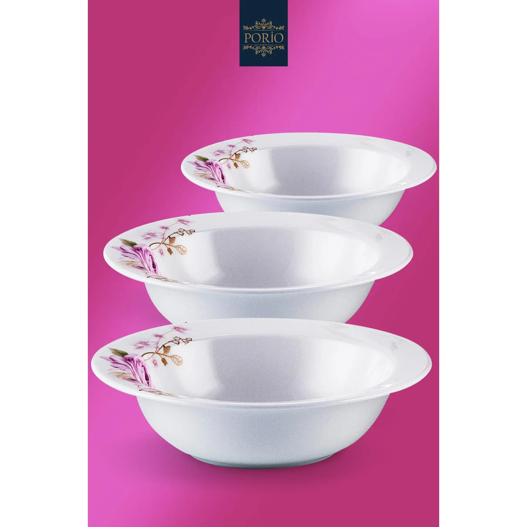 Lucia 85 Piece Bone China Porcelain Dinner Set For 12 People - Buy ...