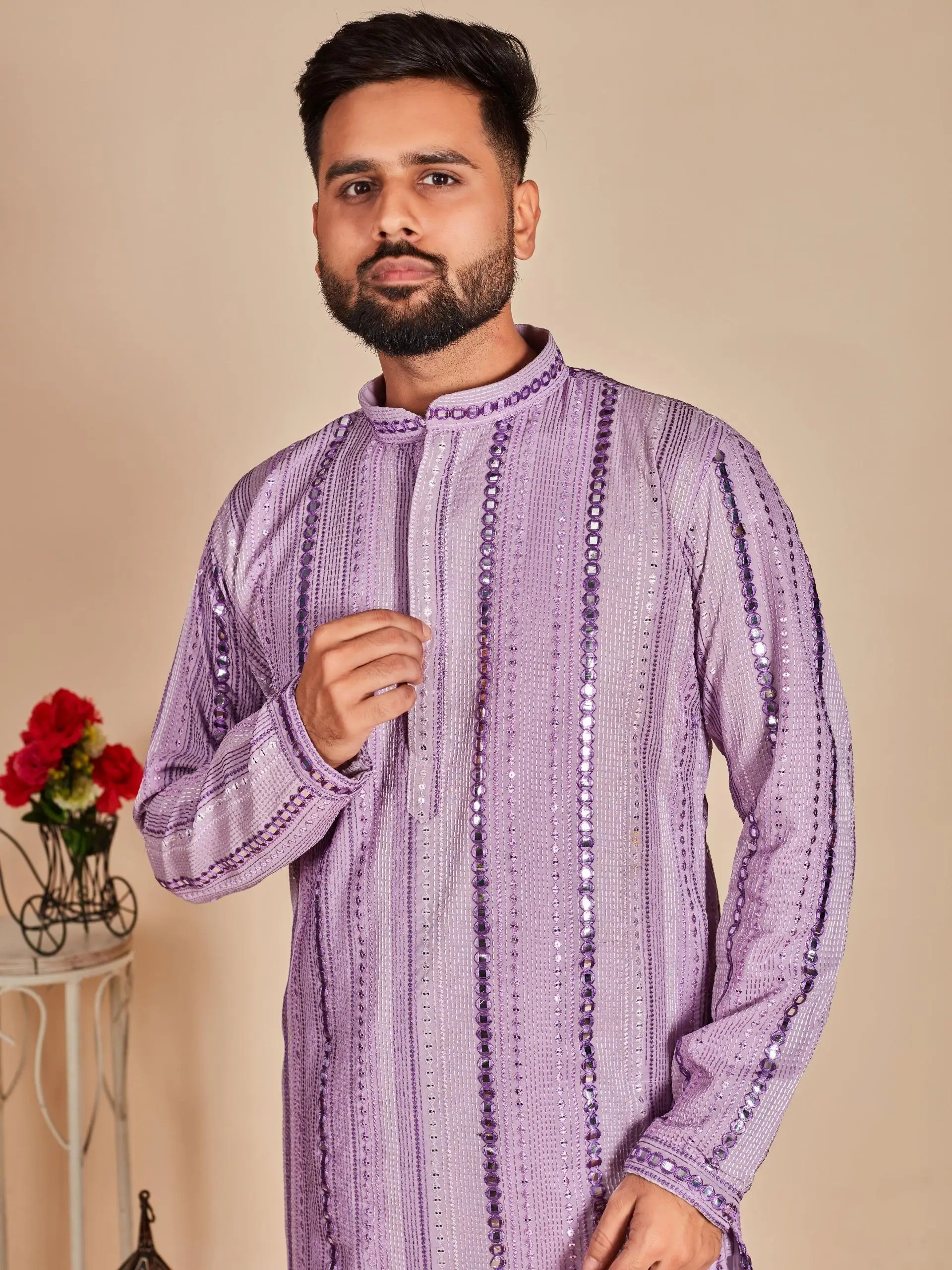 Original Manyavar Rich Celebrity Wear Designer Classic Georgette With ...