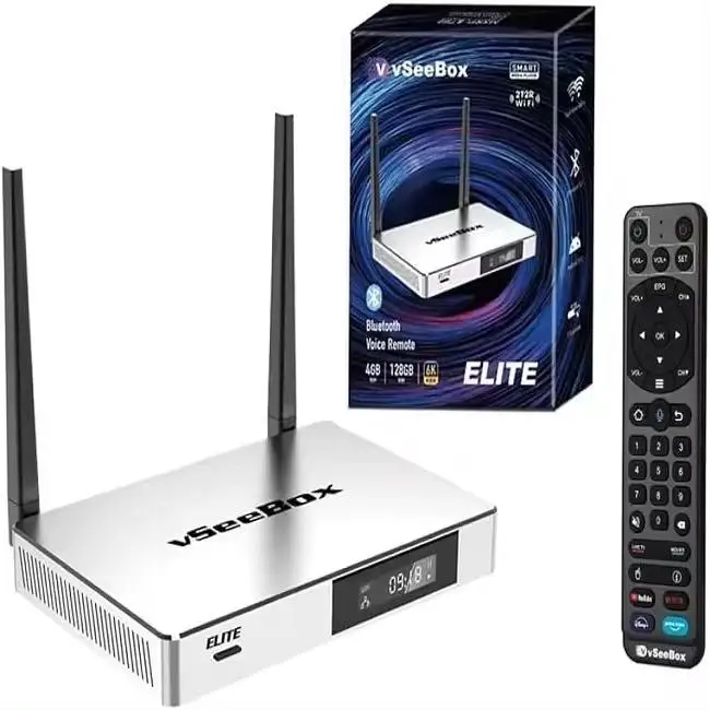 Latest 2024 Stream-Box TV vSee Box S4 V2 V3 V4 Pro Max Elite with voice ...