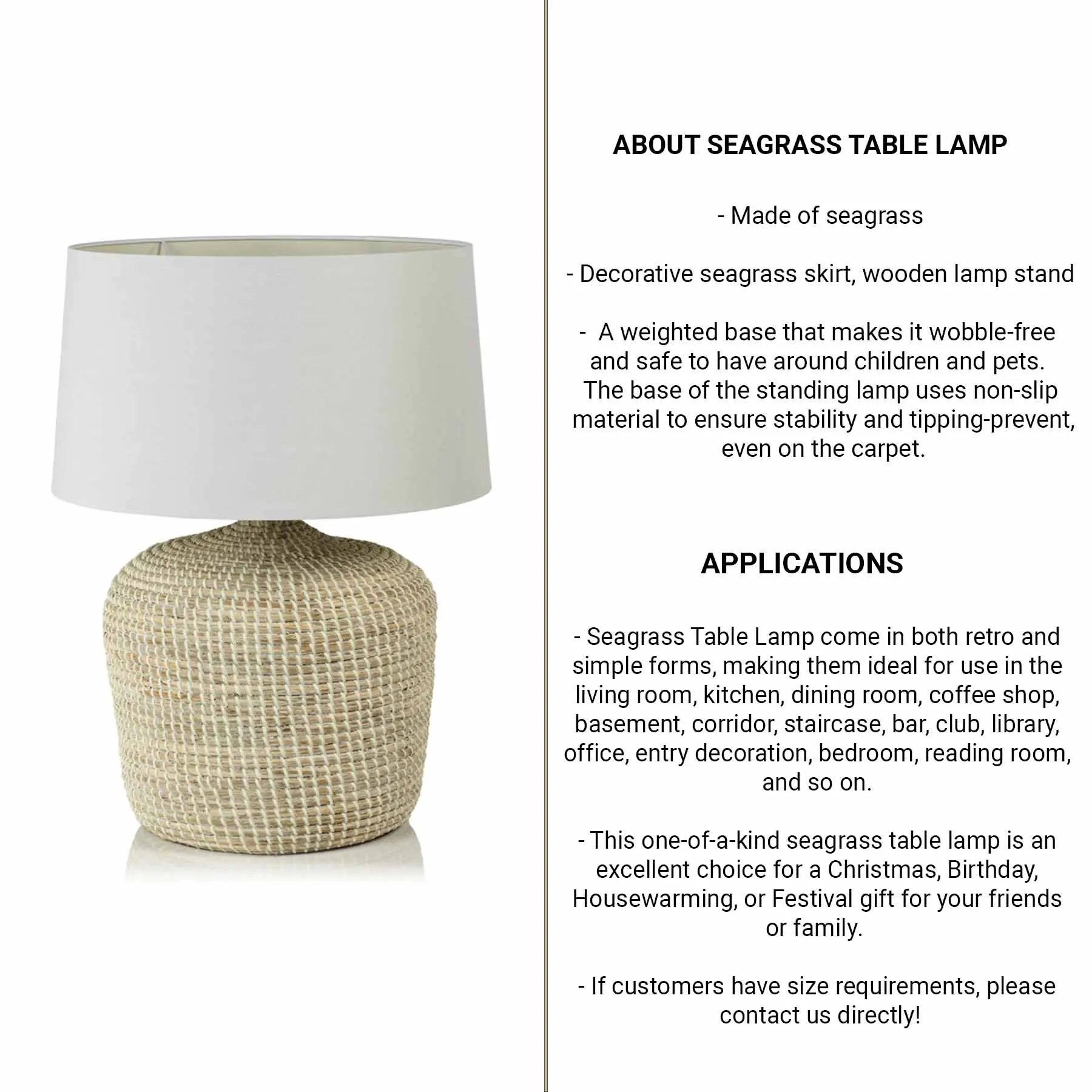 Eco-friendly Straw Table Lamp/ Straw Floor Lamp For Handmade Home ...