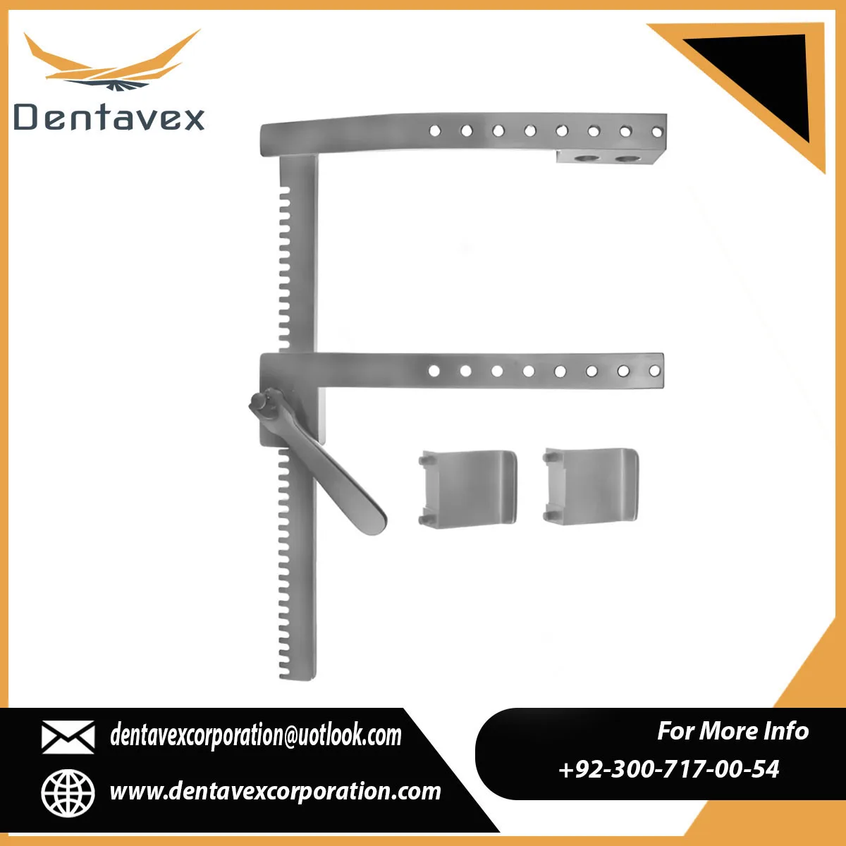 Harken Rib Spreader And Scalpula Retractor 11 Inch Spread High Quality ...