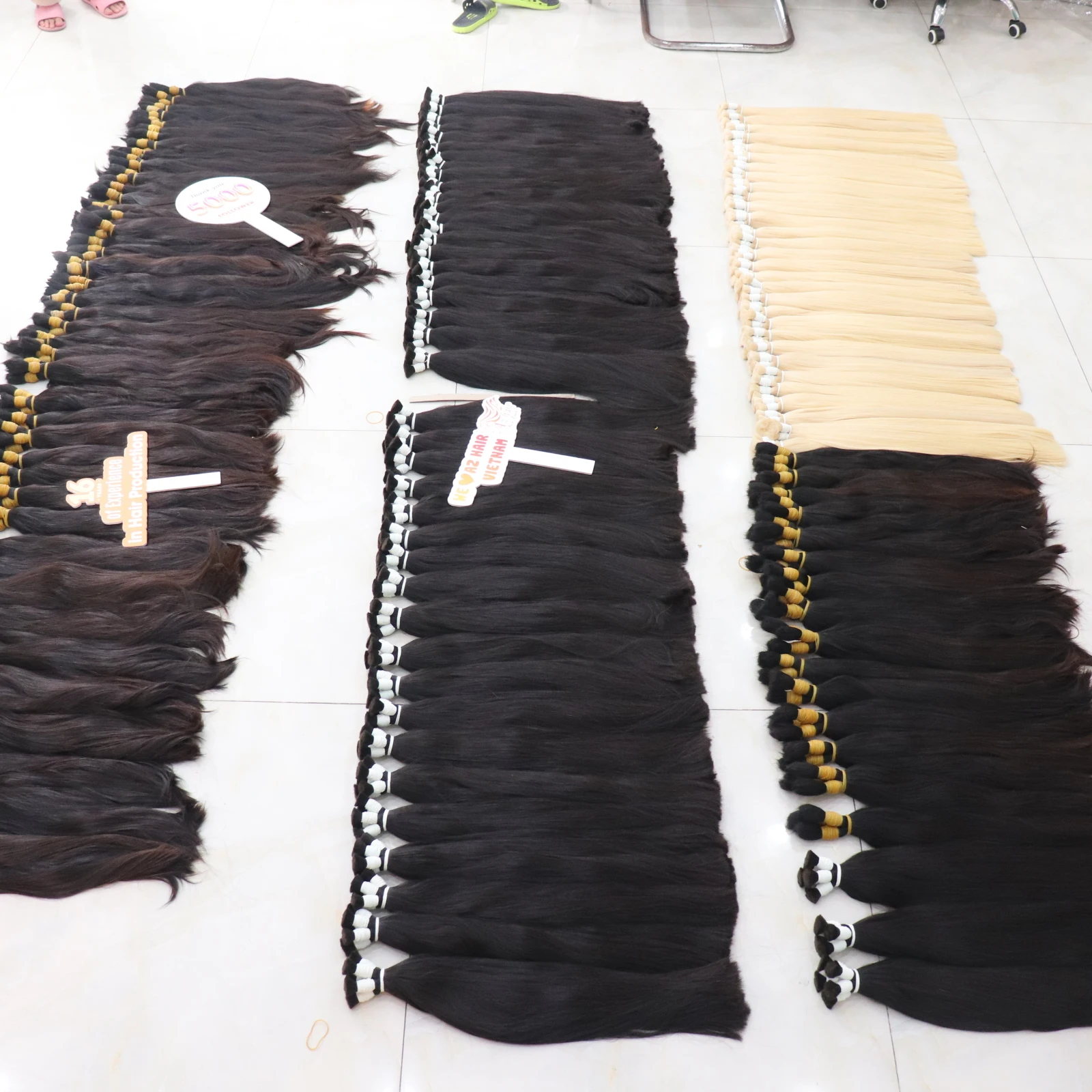 Ready Ship 100% Remy Russian Human Hair Extensions Silky Straight ...