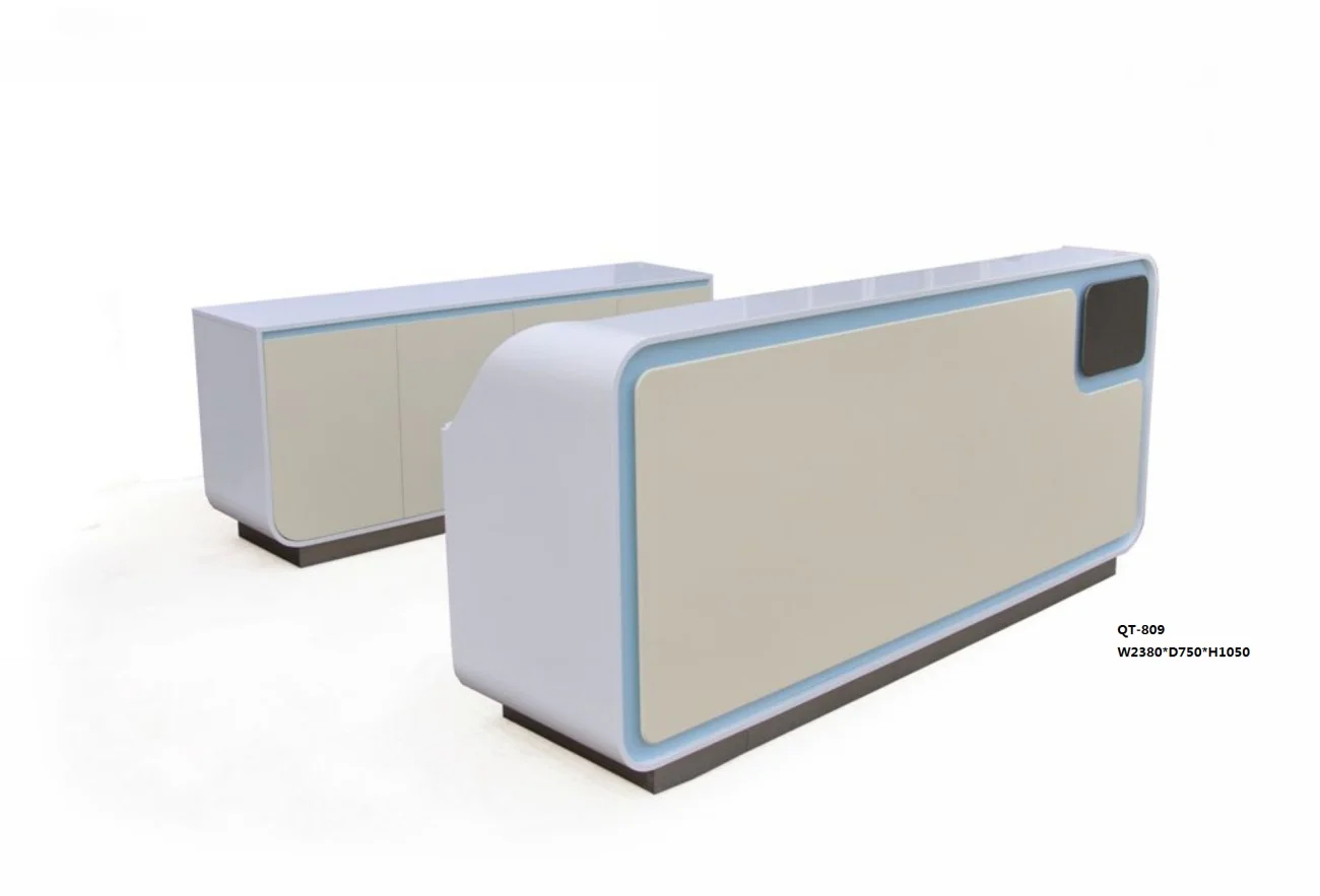 Custom Design Reception Desk Hotel Optical Front Desk Modern Nurse ...