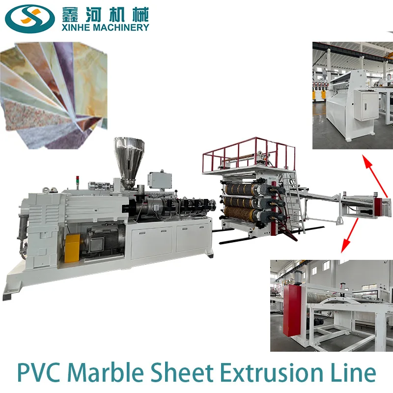 Marble Type Pvc Sheets Wall Panel Artificial Marble Making Machine Line ...