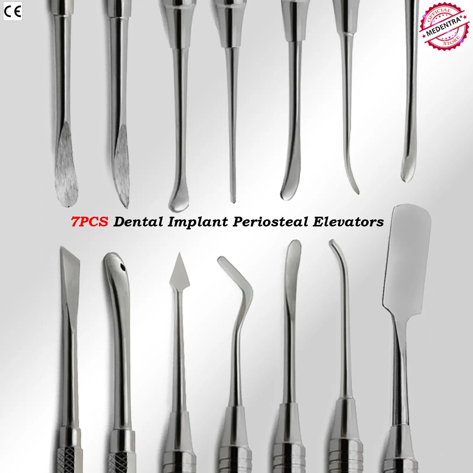 Premium Dental Periosteal Elevators - Medentra & Custom