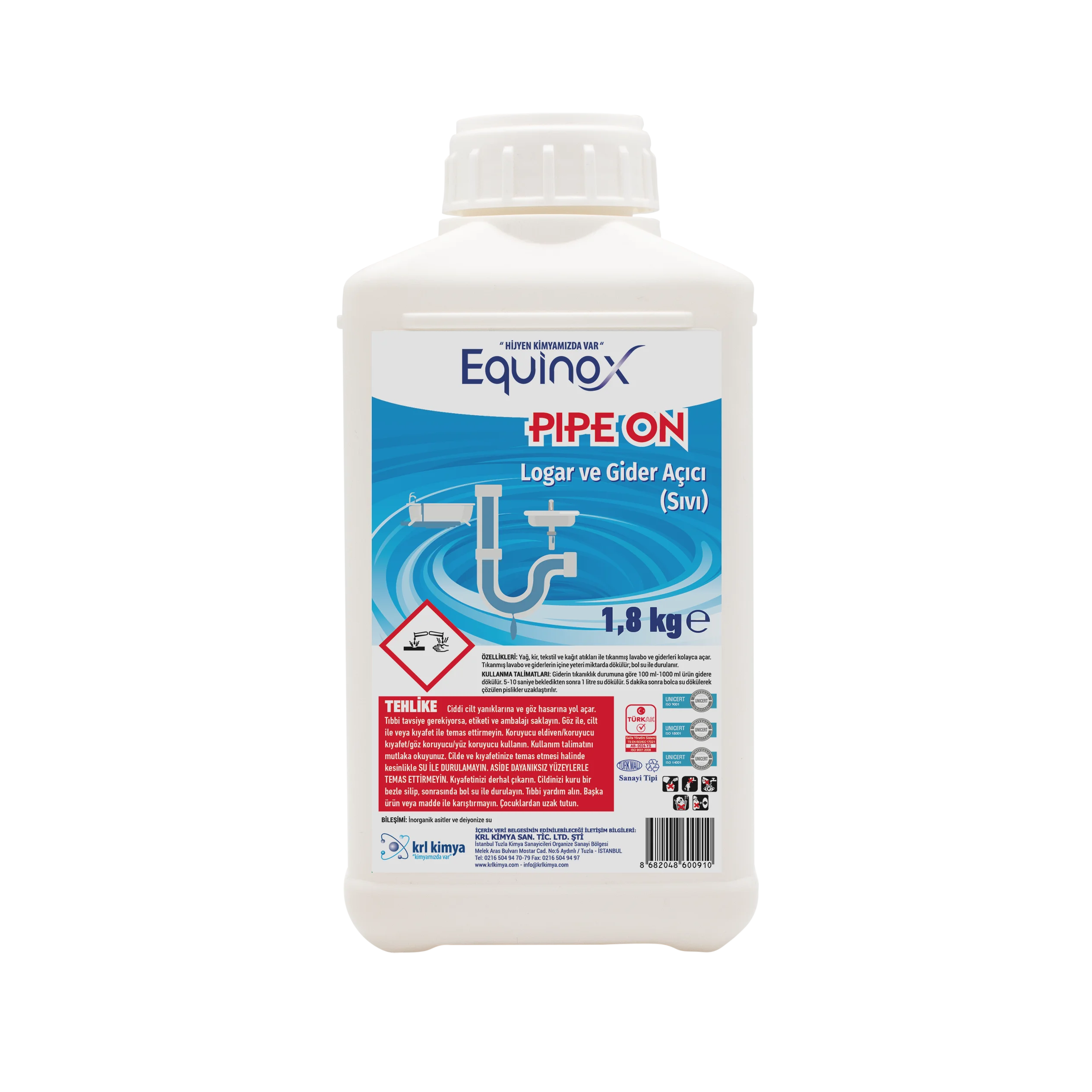 KC 025 Pipe On Liquid Drain Opener for Clogged Sinks and Pipes ...