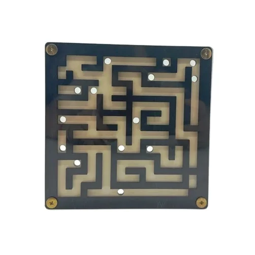 Wooden Double Side Maze Ball Game Brain Teasers Game Iq Test Puzzles ...