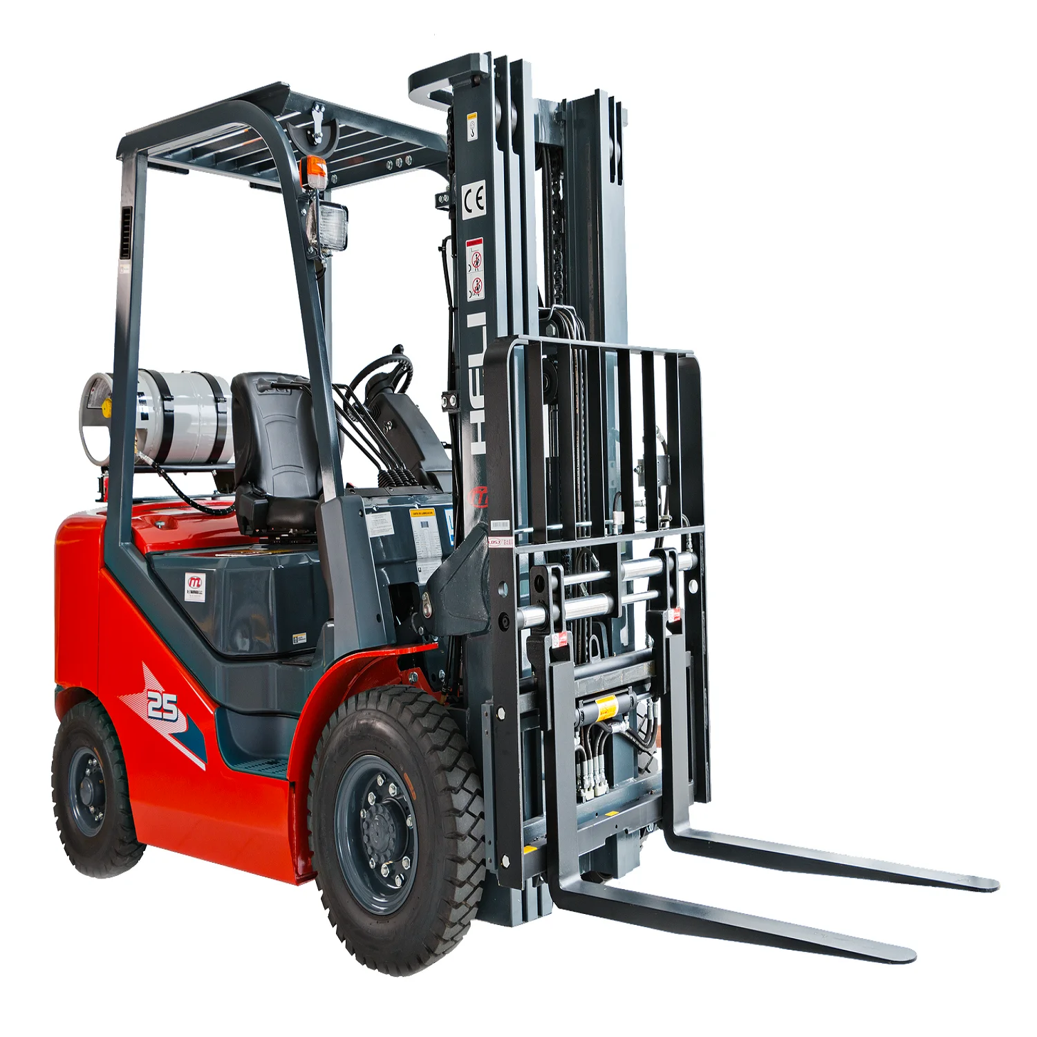 Folklifter 20000kg Forklift Truck With Ac Heater Diesel Forklift For ...