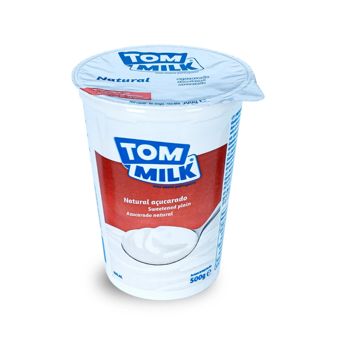 TOM MILK-jarra de leche de larga duración, yogurta Lisa engastada, 500g ...