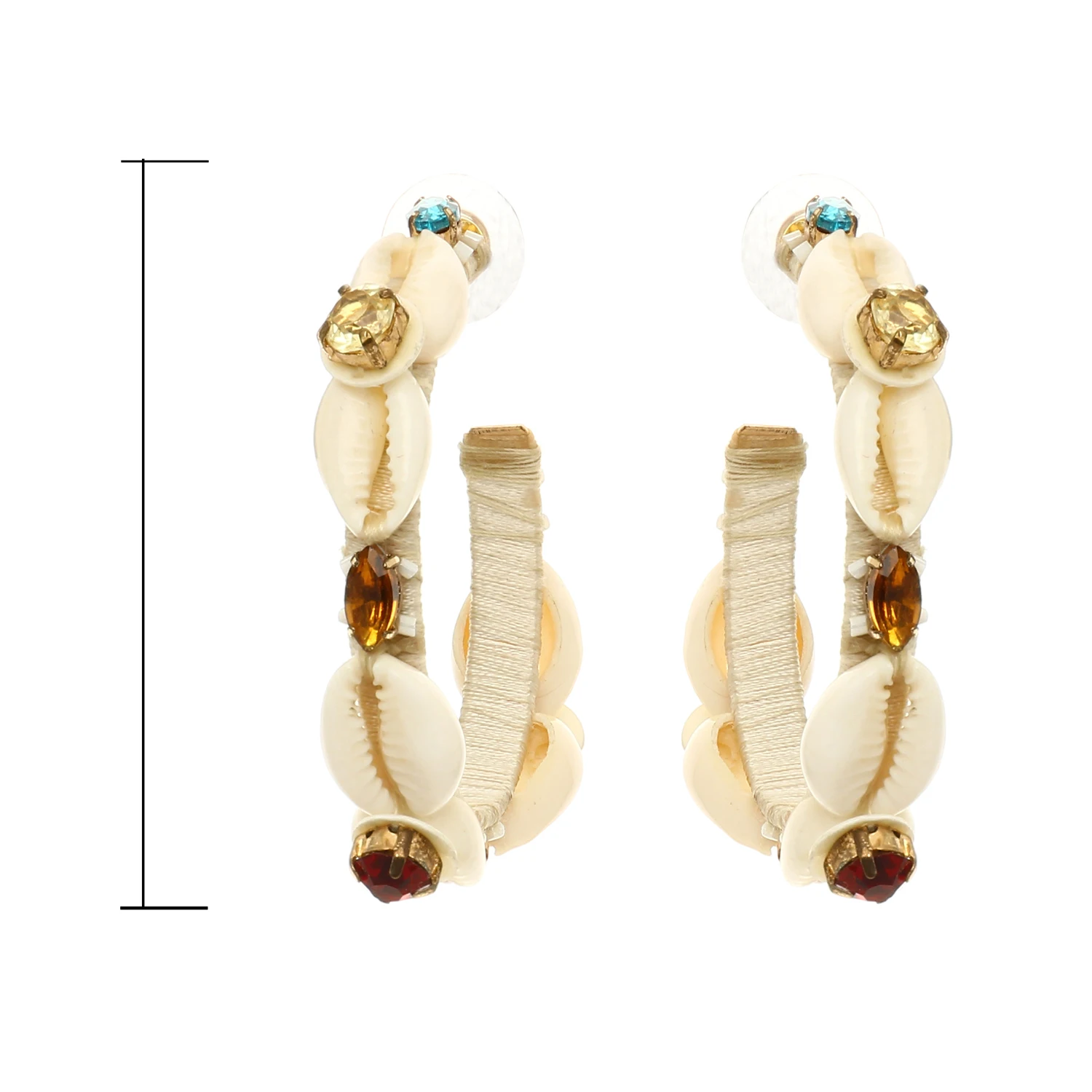 Trendy Handcrafted White Color Earring / White Timepiece Seadbead ...