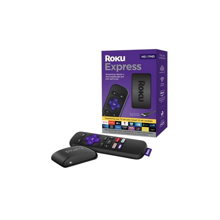 Roku Express Easy High Streaming Media Player 4k With Google Assistant ...