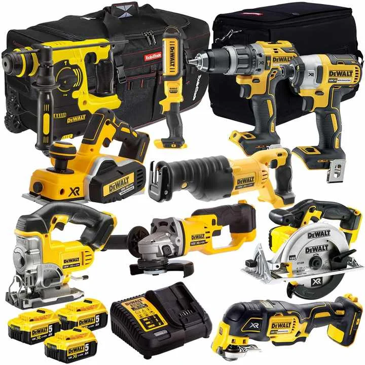 BRAND NEW Dewalts Combo Kit 15-Piece Tool Set 18 Volt 20 Volt XRP Power Tools Drills-Made in ...