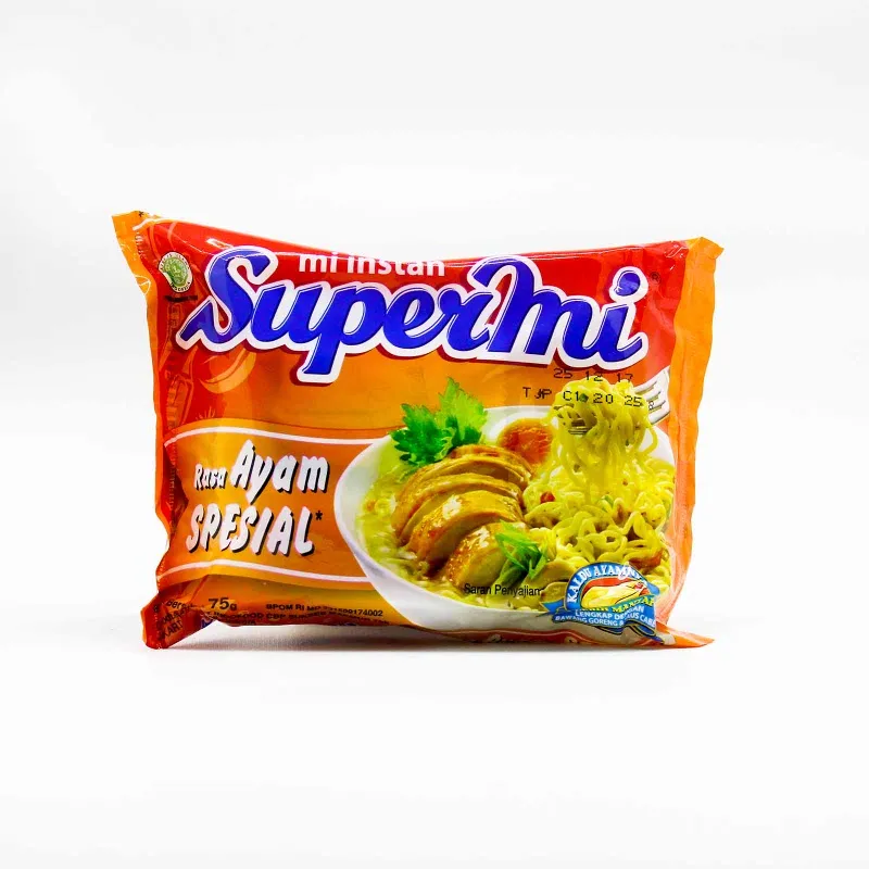 Traditional Taste Original Fried Supermie Noodle Instant Food With 40 ...