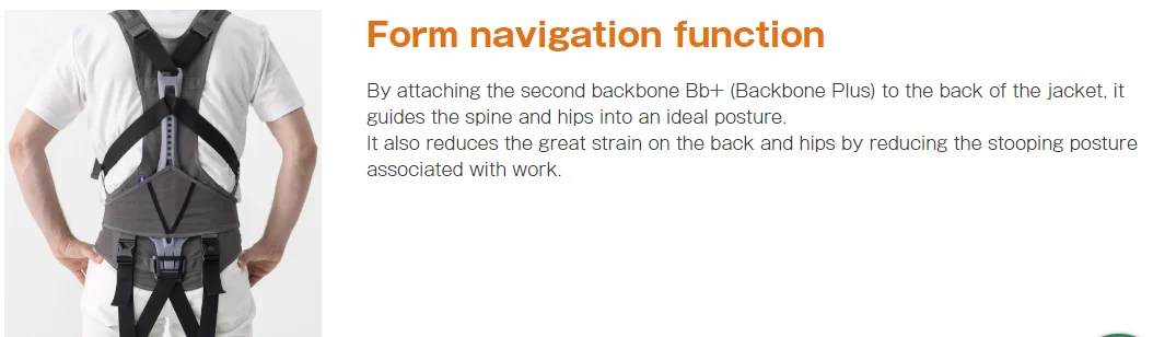 UPR Support Jacket Bb+proiii - Assistive Suit Made in Japan