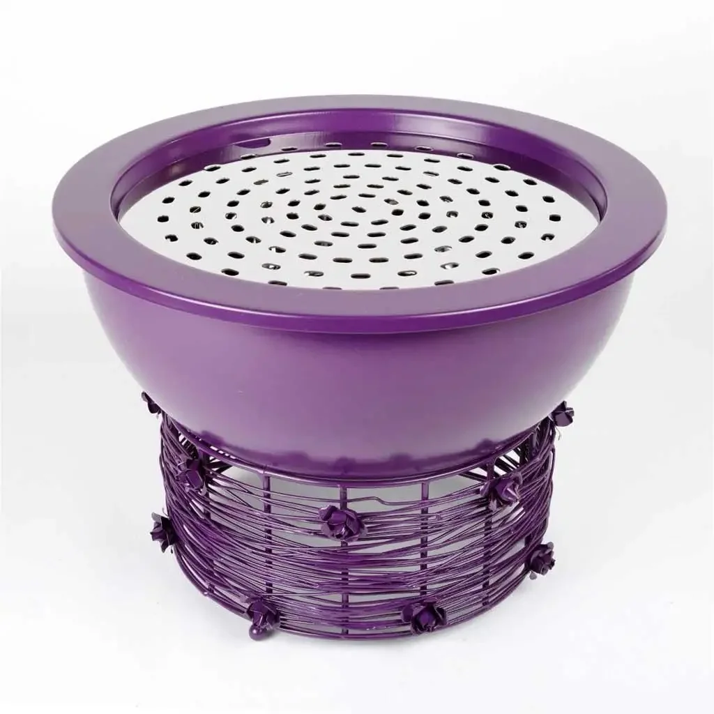 Customized Basket Firepot Fire Pit Multi Fuel Metal Outdoor Stove High ...