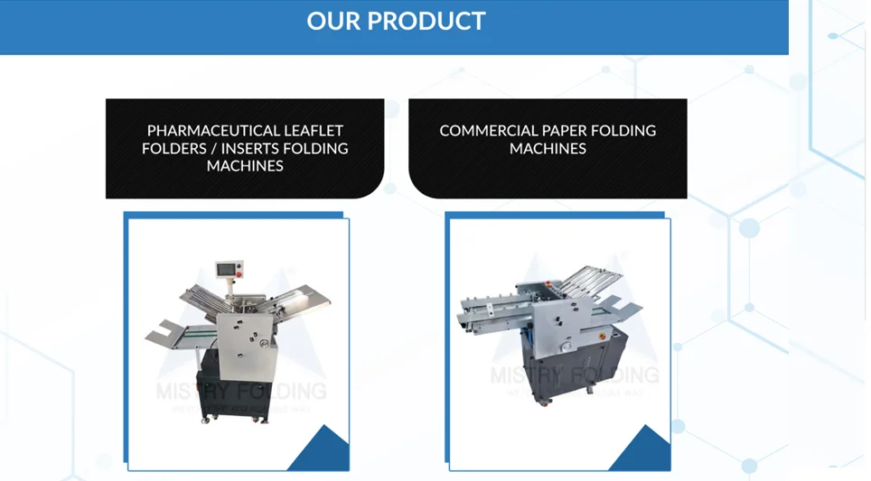 Automatic Friction Feeding System A3 A4 Folding Machine Commercial ...