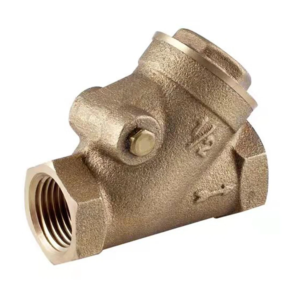 Y Type Check Valve Strainer With NPT Thread Brass Check Valve Brass ...