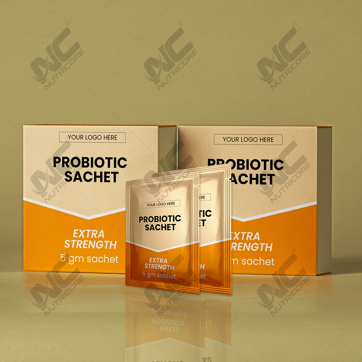 Healthcare Supplement Private Label Probiotic Sachet for Promoting ...