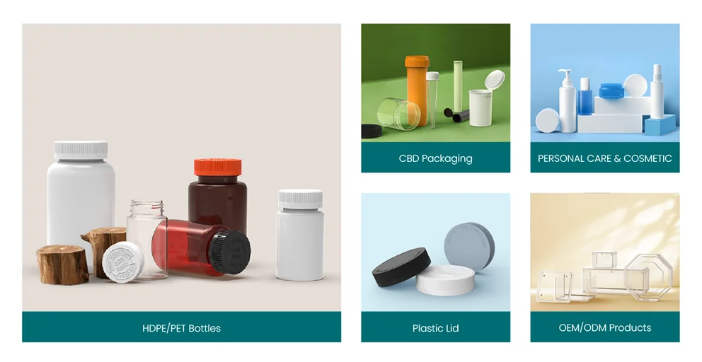 240ml Luxury Pet Bottle Packaging For Clear Empty Round Bullet From ...