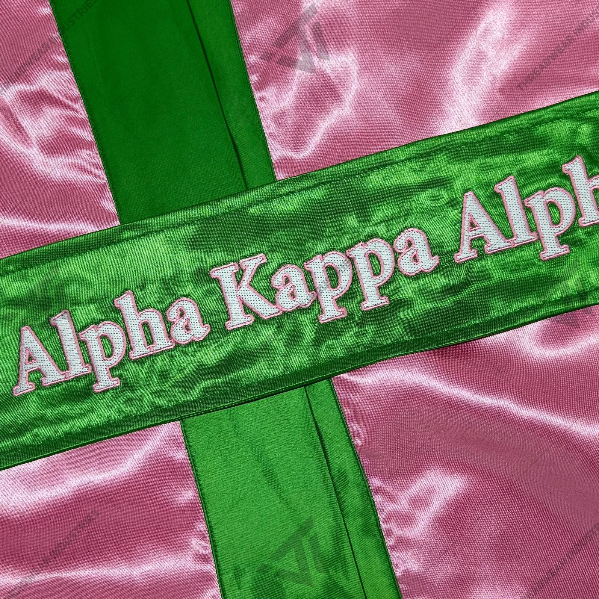 Custom Sigma Gamma Rho Sorority Silk Kimono Embroidered Robe Dress